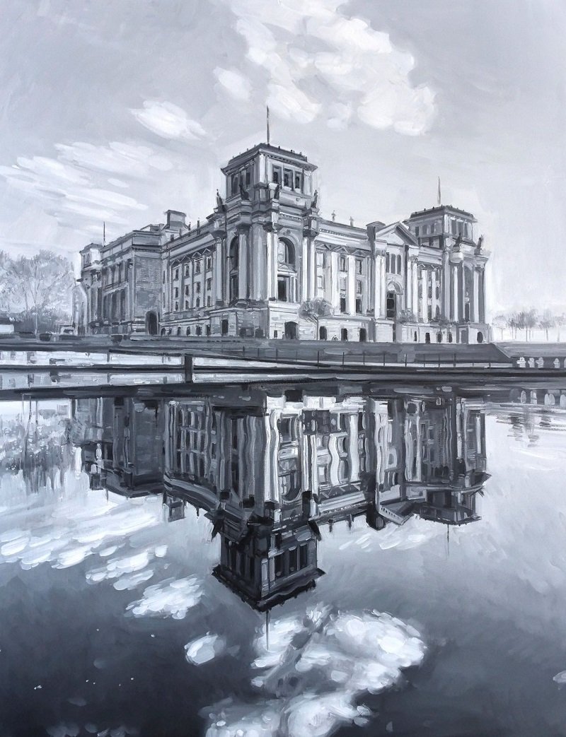 Church Reflection - Fay Gallery